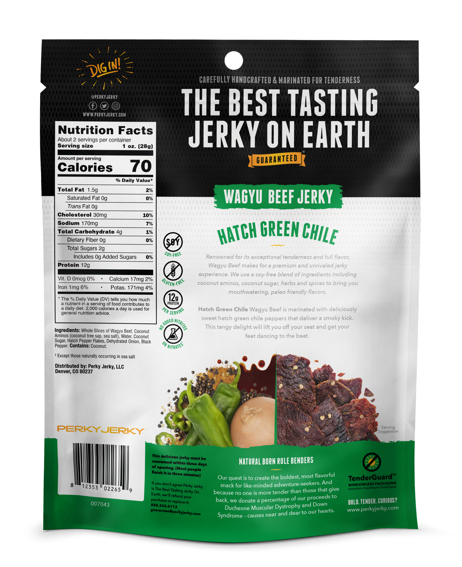 Wagyu Beef Jerky - Paleo & Keto Friendly – Perky Jerky
